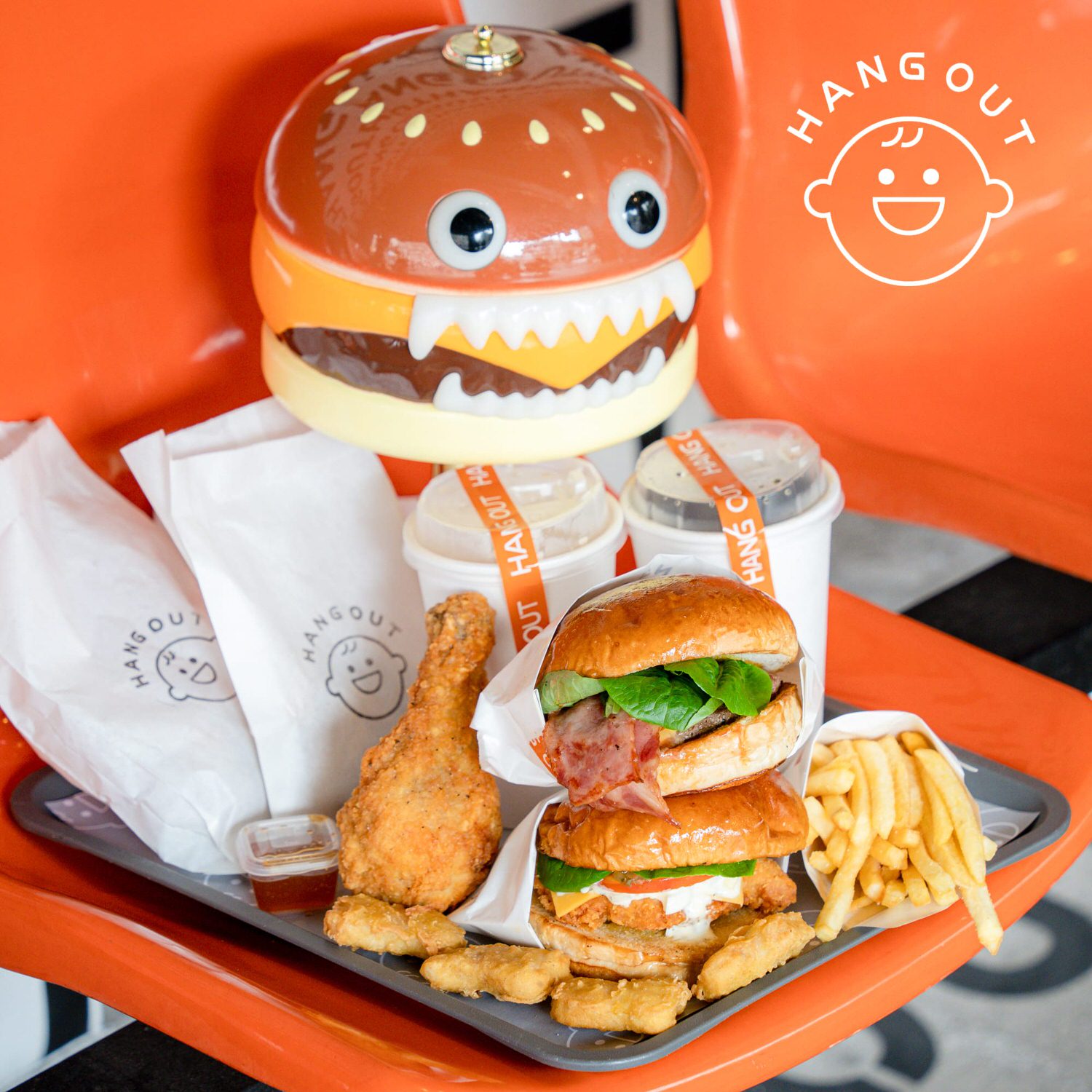 [樹林美食]很好漢堡 Hang out Burger 樹林必吃的美式漢堡與炸雞，搭配香醇奶茶，絕對讓你愛不釋口 – 11食旅日常